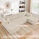 U-Shaped Modular Sectional Sofa [SIZE UPGRADED], Modern Minimalist ...